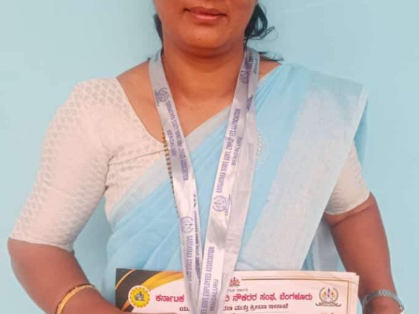 Geetha Ananda Shetty, Barkur Clinches Silver in State-Level Athletic ...