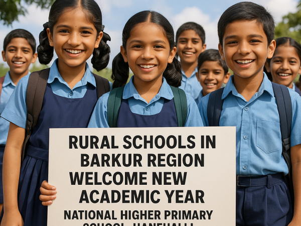 Rural Schools in Barkur Region Welcome New Academic Year 2025-26 with ...